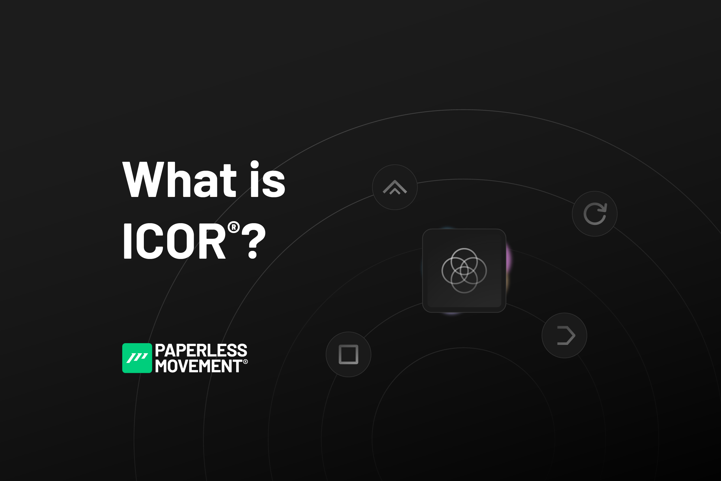 The What - ICOR® - Paperless Movement